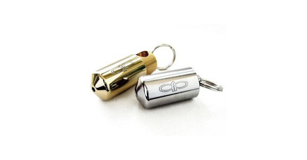 Brass Stealth Keychain Pipe